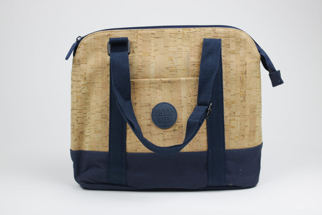Cork & Canvas Lunch Bag – ONYX and Green