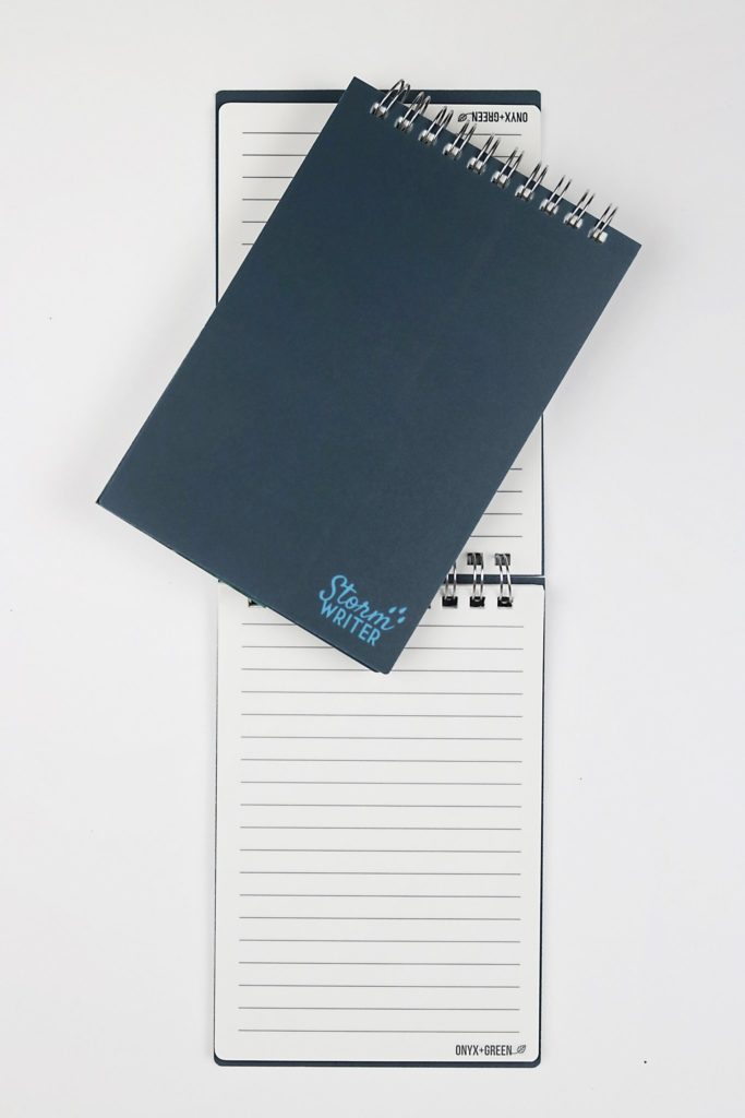 Storm Writer Notebook – ONYX and Green