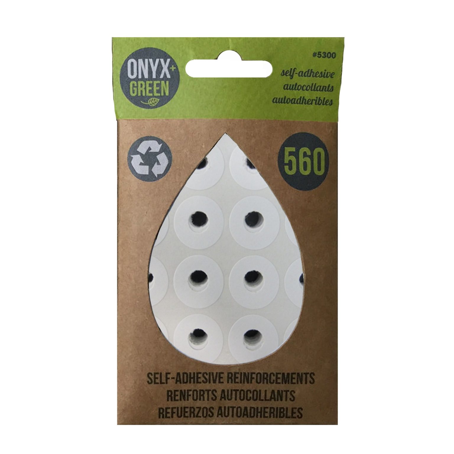 Sticky Label Rings – ONYX and Green